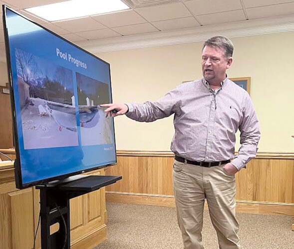 Randolph Commission president provides update on pool project | News ...